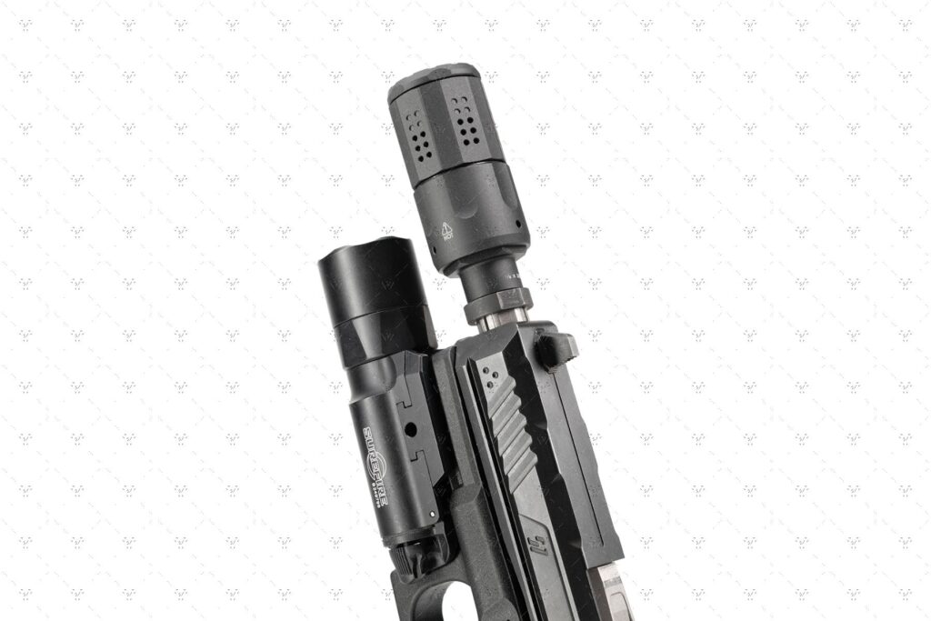 Strike Industries Modular Pistol Compensator for 1/2-28 Threaded Barrel ...