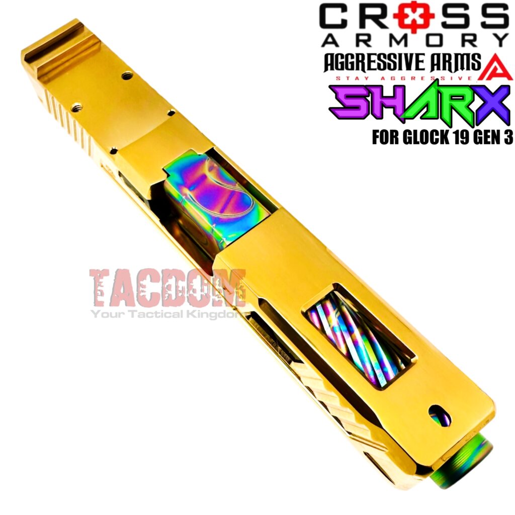 Cross Armory LEGION SERIES RMR CUT COMPLETE SLIDE for GLOCK 19 GEN 3 ...